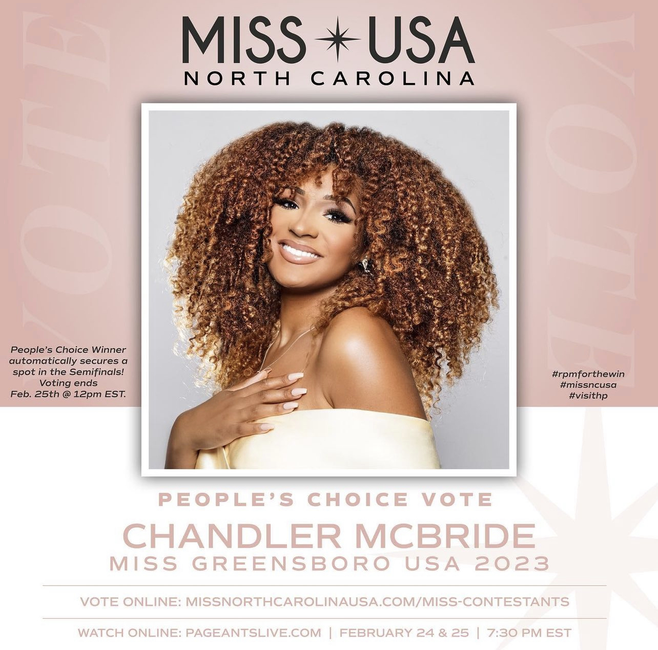N.C. A&T’s Chandler McBride strives to become Miss North Carolina USA ...